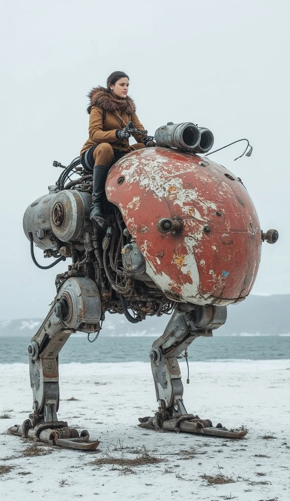 (masterpiece. ultra high definition .realistic)、small combat walking ...