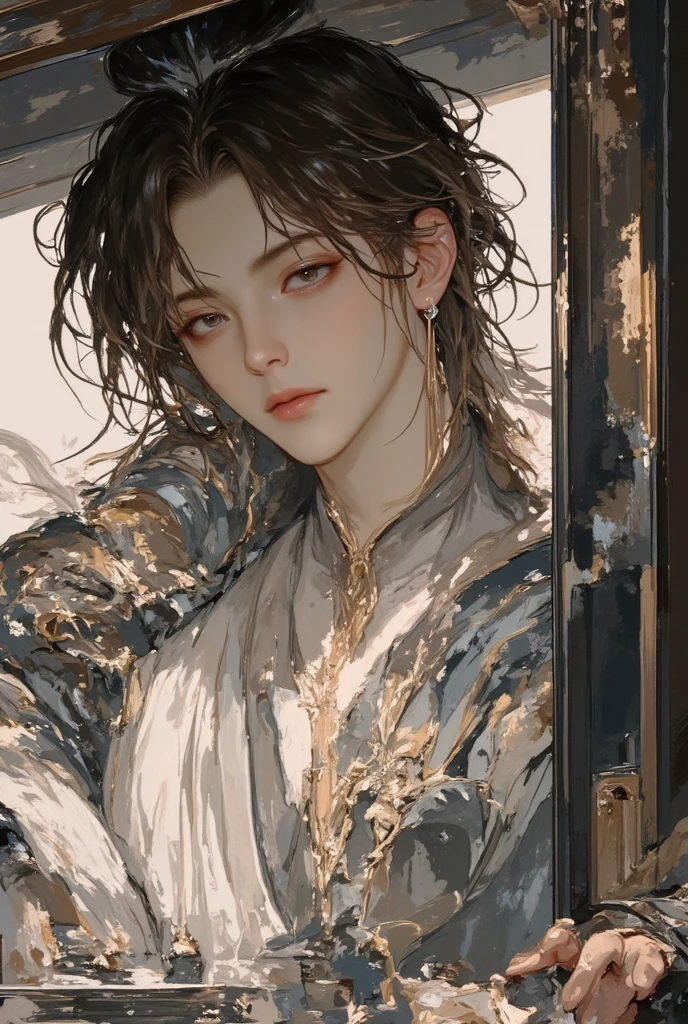 (masterpiece), (best quality), 1man, male, manhua, donghua, Hanfu ...