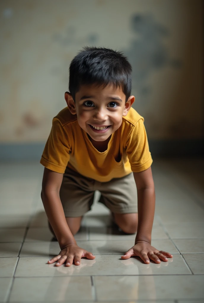 It creates the image of a young man who was born without legs and who ...
