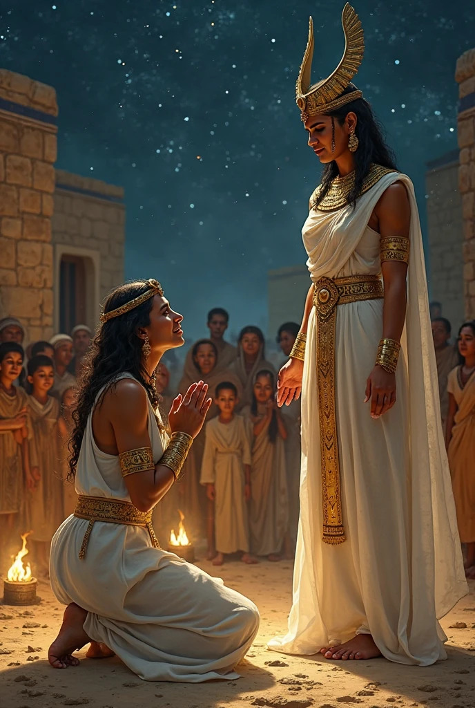 A highly detailed digital painting in a semi-realistic style depicting ...