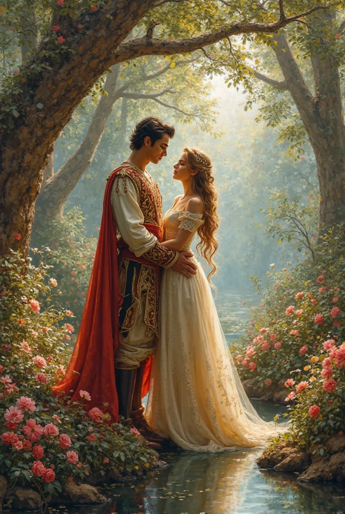 Prince Florante and Princess Laura - SeaArt AI