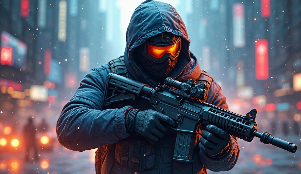 Create a banner for YouTube with the name WNL Scenario Competitive FPS ...