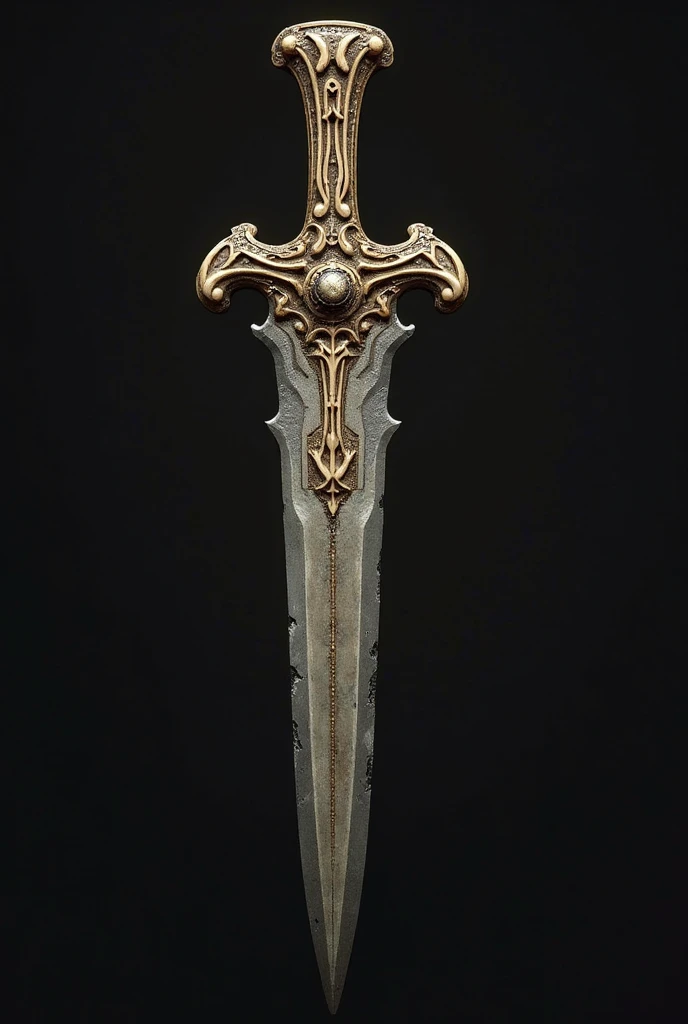 An ancient dagger (WITH A slightly primitive design like bones - SeaArt AI