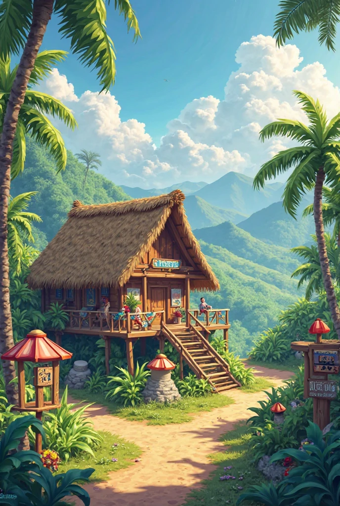 Make me an image for Filipino major landscape for school put some ...