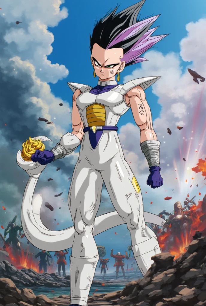 Dbz_Style **"A brand-new Girl Dragon Ball character, illustrated in the ...