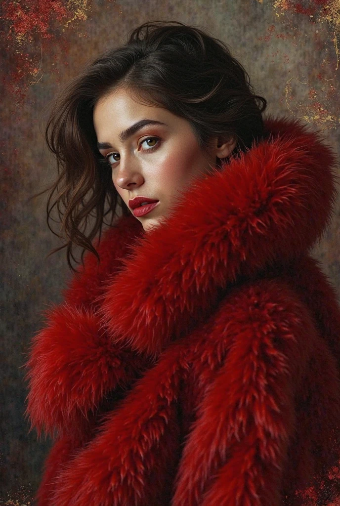 Book cover for an Teolinda Gersão's of The Red Fox Fur Coat - SeaArt AI