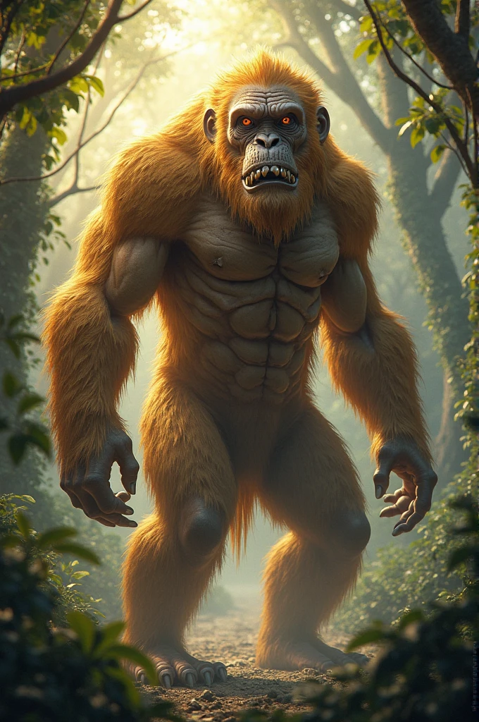 Monkey man - SeaArt AI