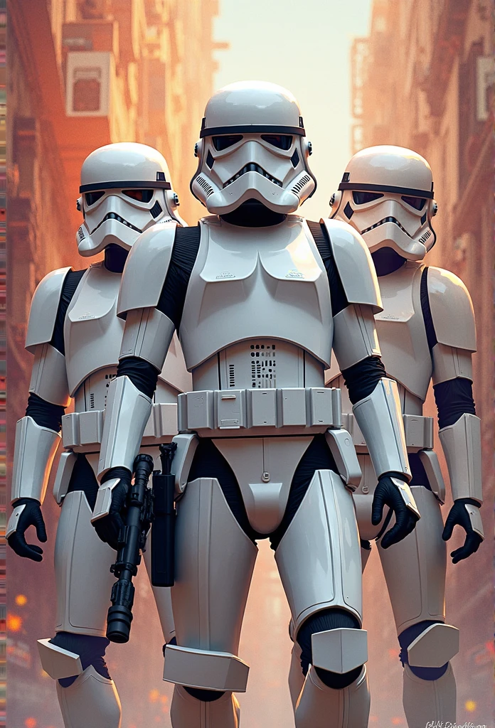 El dibujo de tinta Stormtroopers, Digital illustration, Comic strip ...