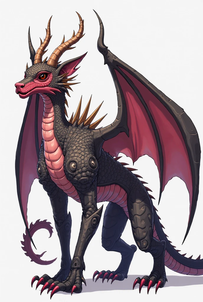 The Sang Toare is a quadrupedal, dragon-like creature with a few bat ...