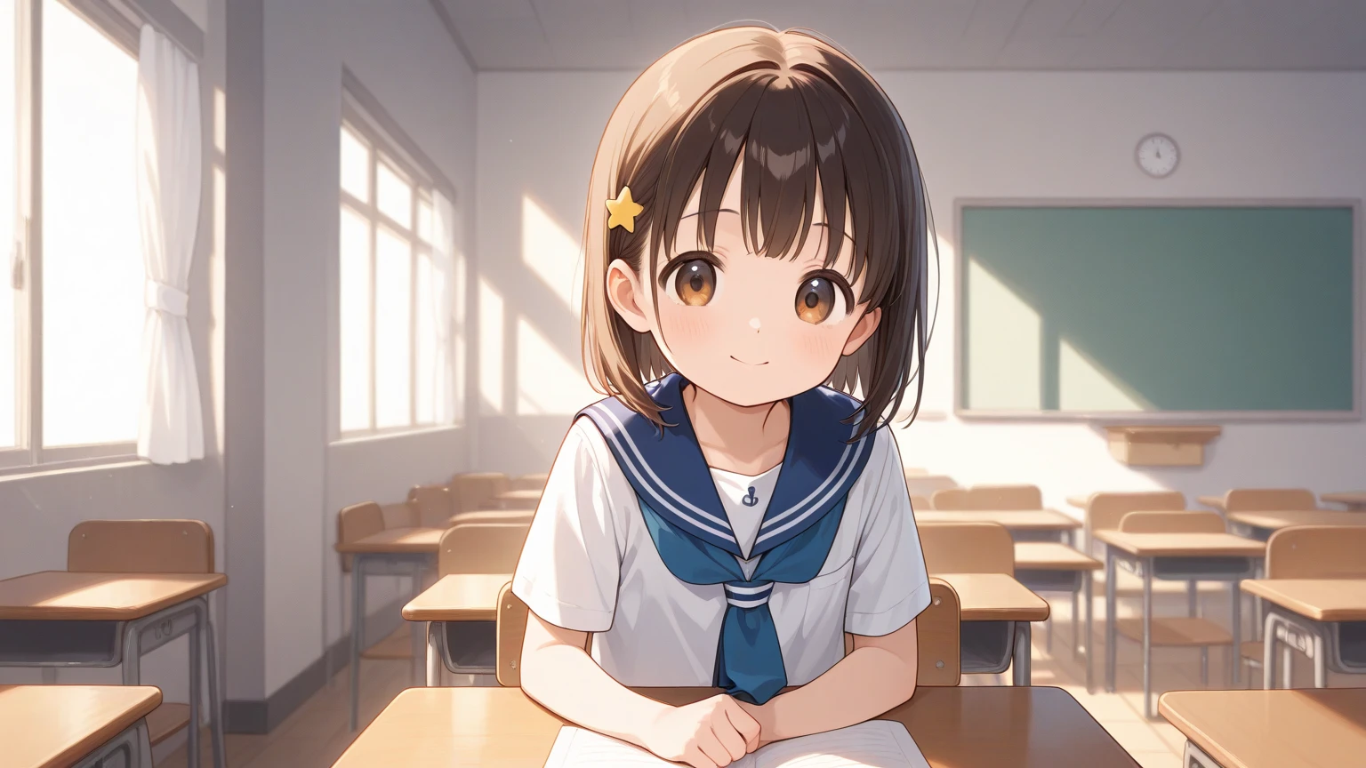 An elementary school student, a middle school student, a high school student wea - SeaArt AI