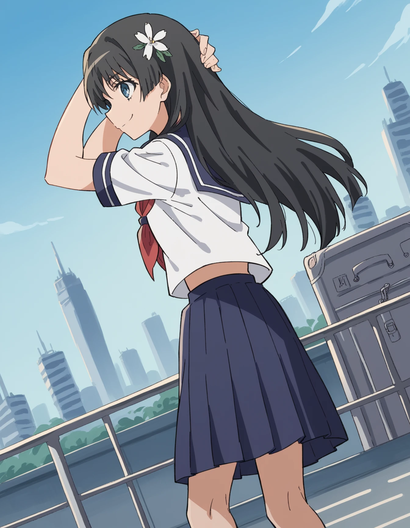 Score_9, score_8_up, score_7_up, source_anime, Saten Ruiko - SeaArt AI