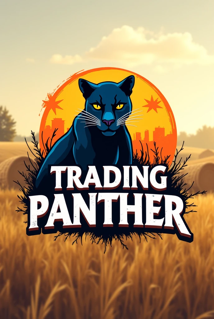 Trading Panther lettering Logo on Hay Day Game - SeaArt AI