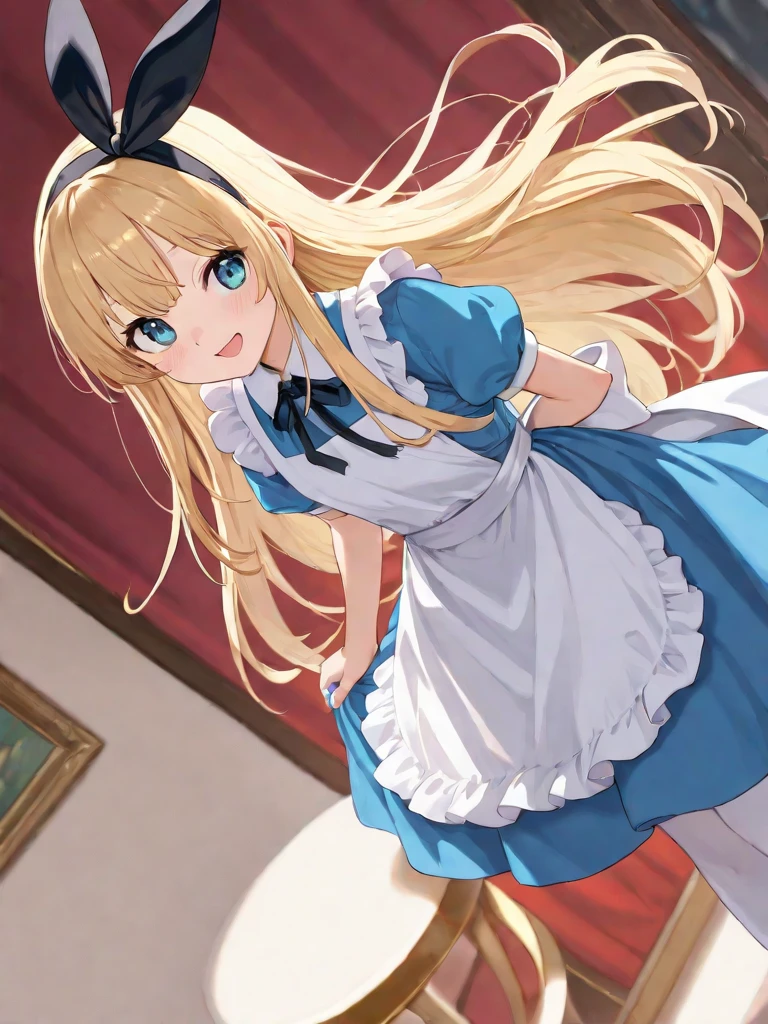 Alice in Wonderland Dutch Angle, - SeaArt AI