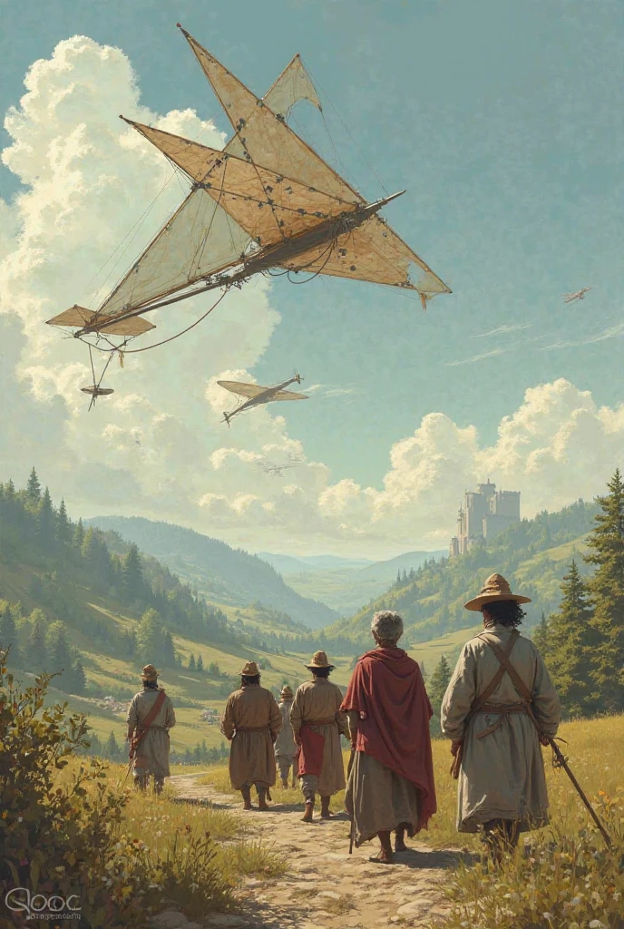 1000 AD:** Early human attempts at flight, such as kites and gliders ...
