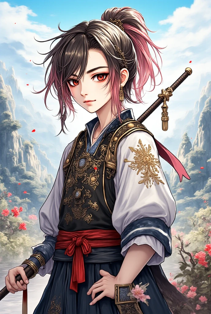 Anime-style drawing - SeaArt AI