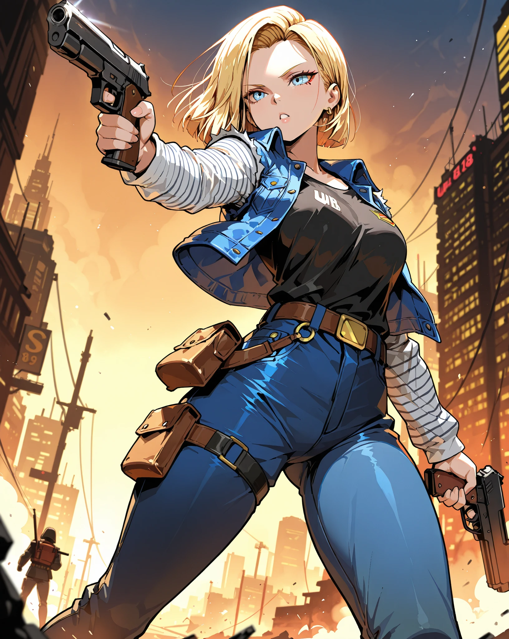 (0316) Theme: Cyberpunk gunfight