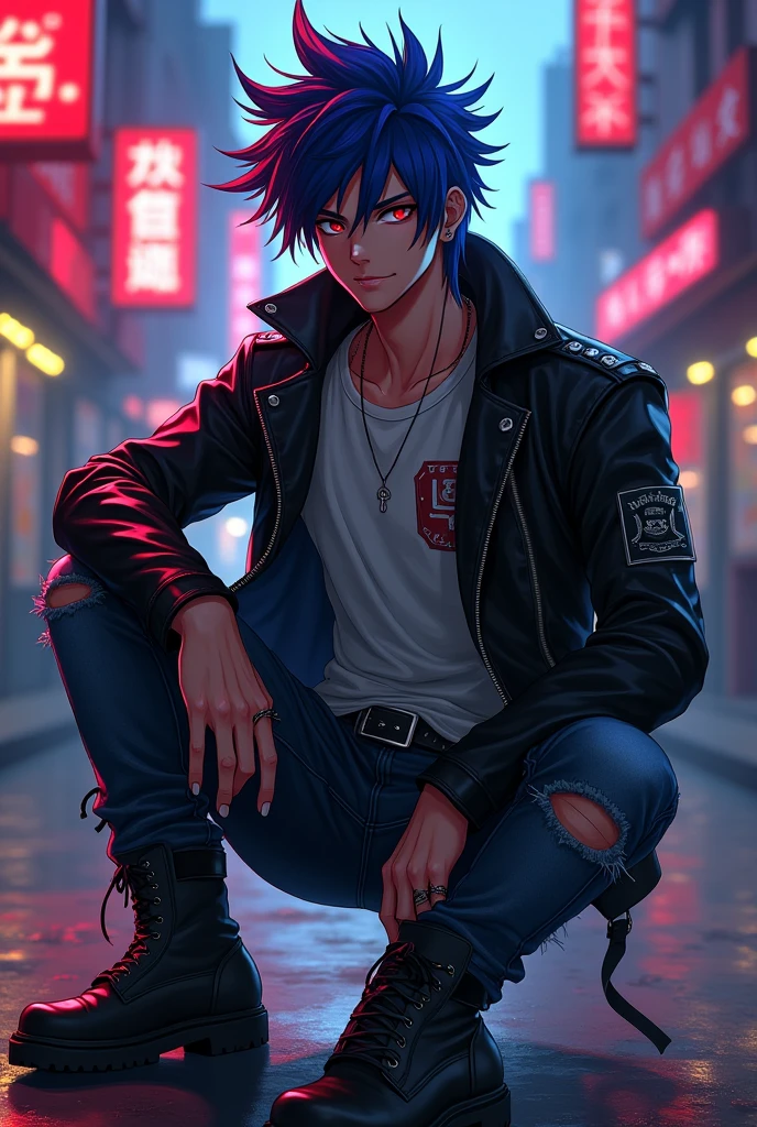 Bad boy anime - SeaArt AI