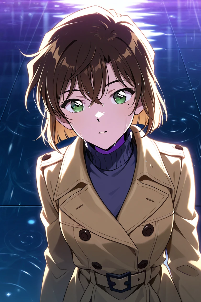 Digital artwork , Detective Conan inspired anime-style Overhead shot ...