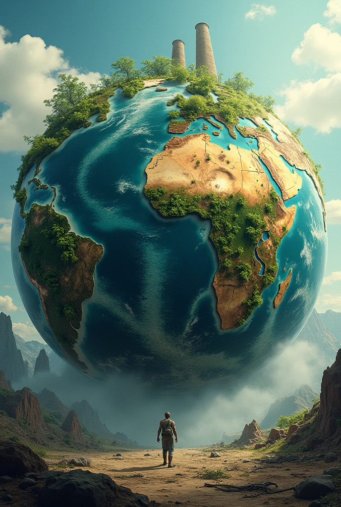 the earth. That it's half good, cared for and full of nature - SeaArt AI
