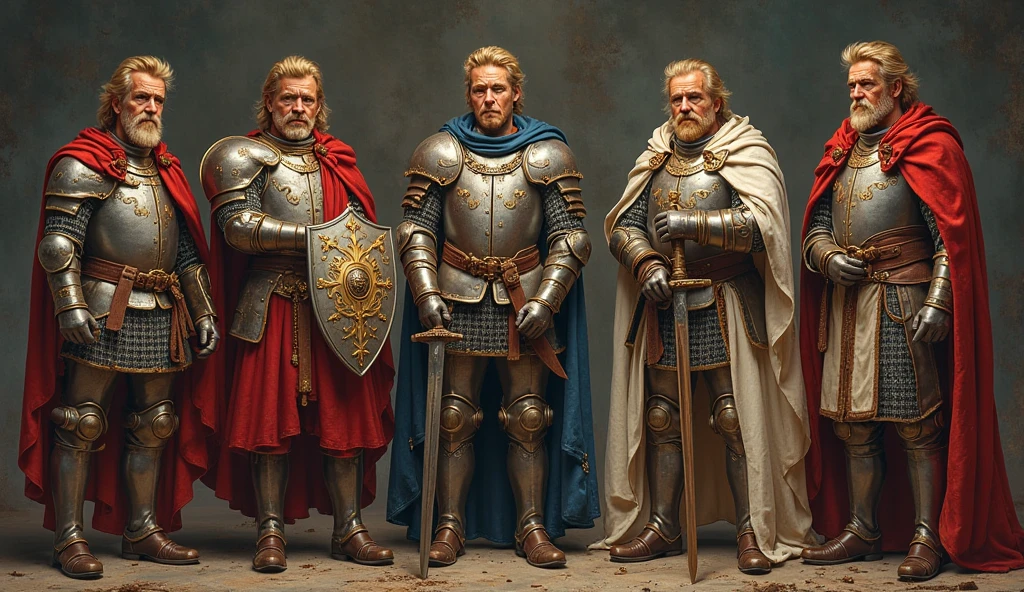 Diogo Ramires (The Troubadour) — Dressed as a knight, with a decorated ...