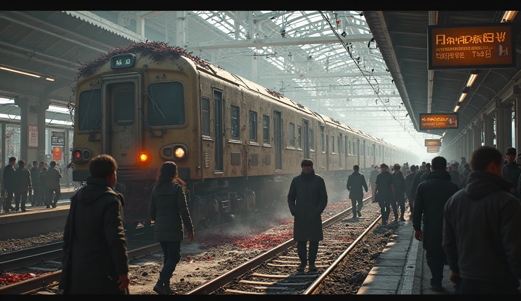 Create Train Station Deadliest Train Accident Realistic - SeaArt AI