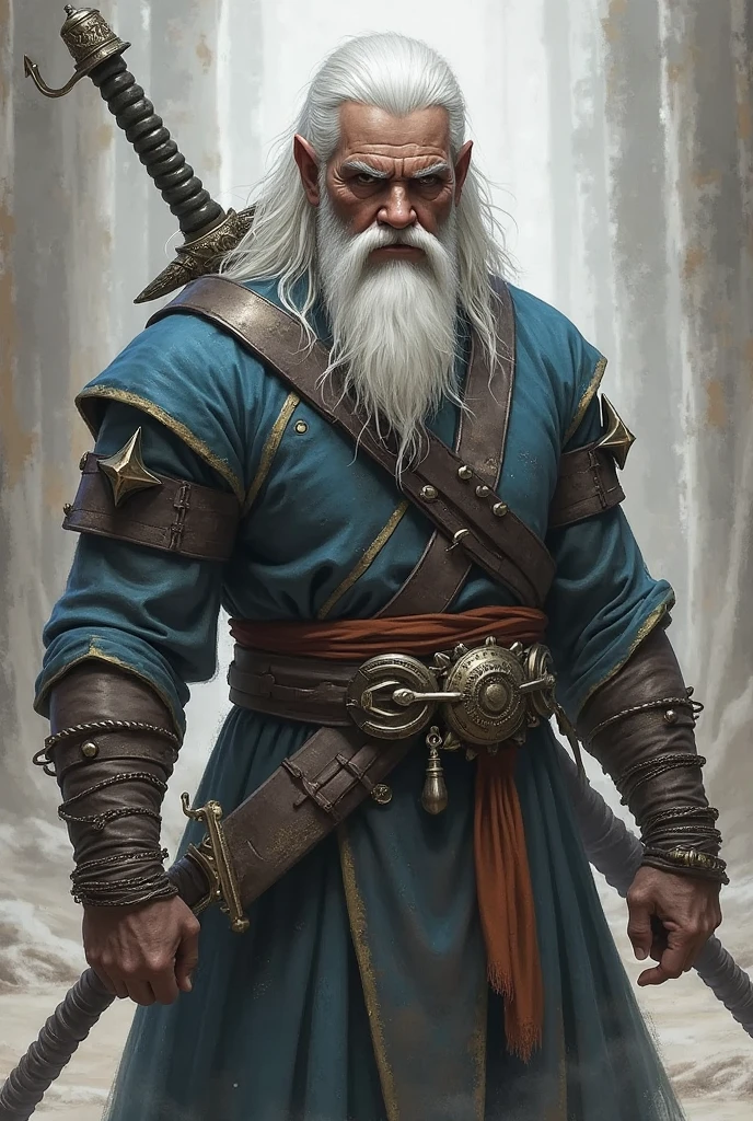 You can design a character for D&D, that is duergar breed, warrior man ...