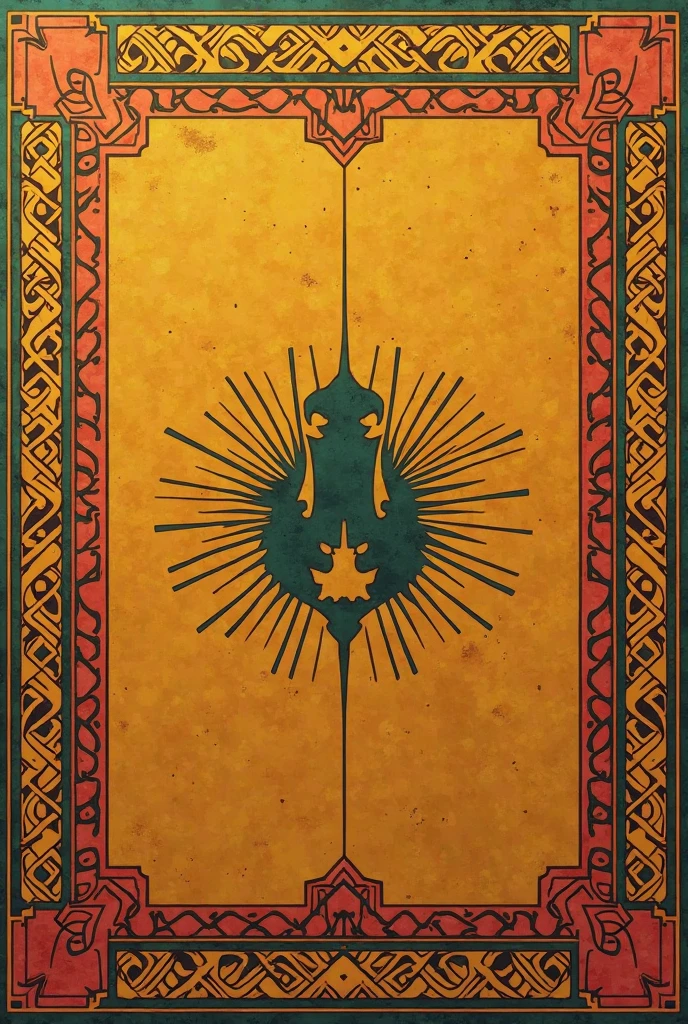 Create the flag of a non-existent North African country (Do it in full ...