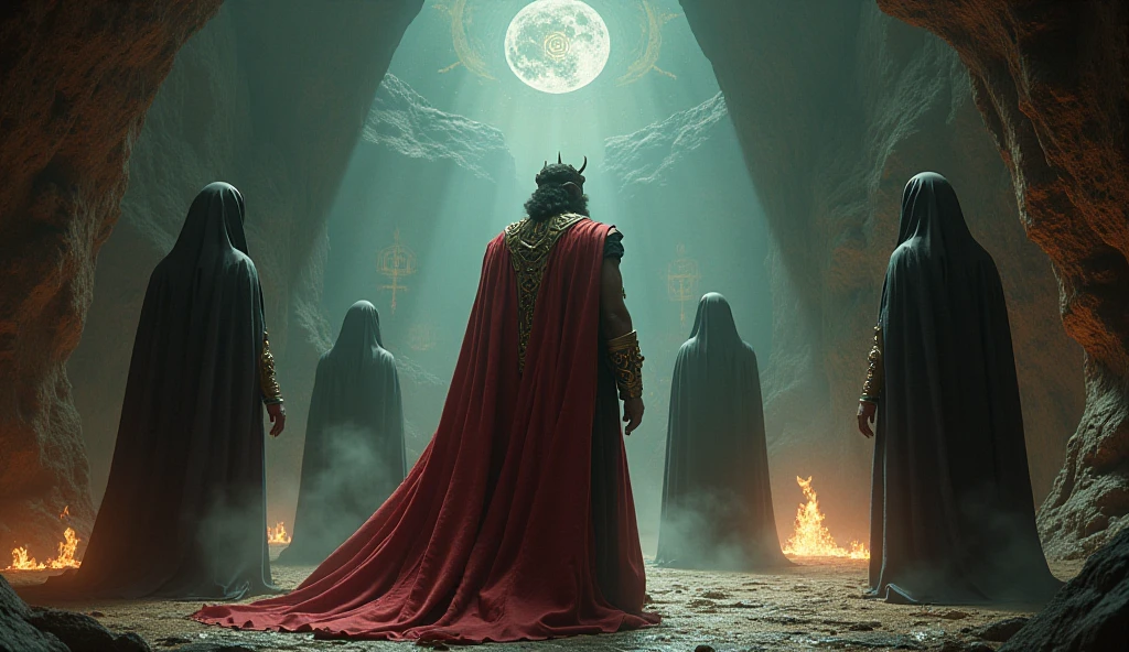 Of the Guardians : "Solomon confronting supernatural guardians in a ...
