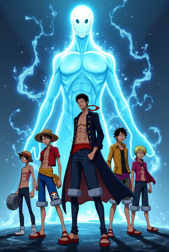 Danny phantom one piece them - SeaArt AI