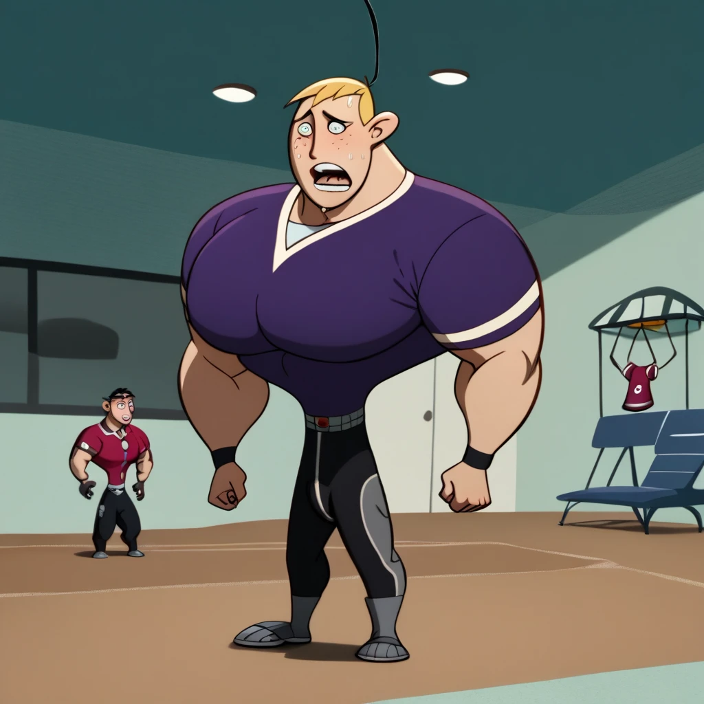 Best quality, masterpiece, extremely detailed, Ron Stoppable from Kim ...