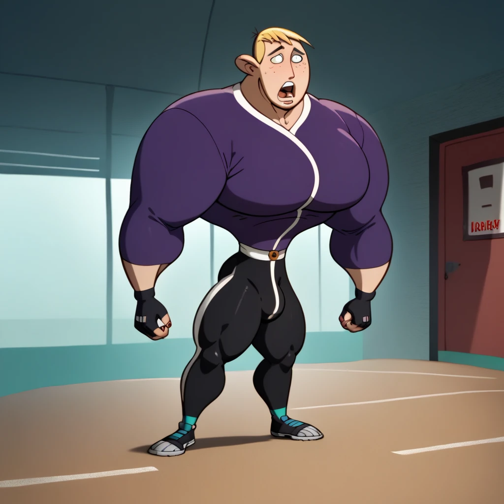 Best quality, masterpiece, extremely detailed, Ron Stoppable from Kim ...