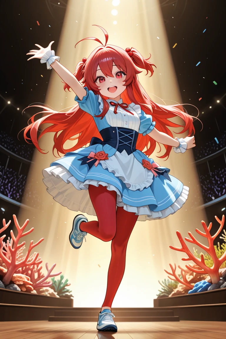 "Imagine a cute shrimp doll, with a bright red body and a curved ...