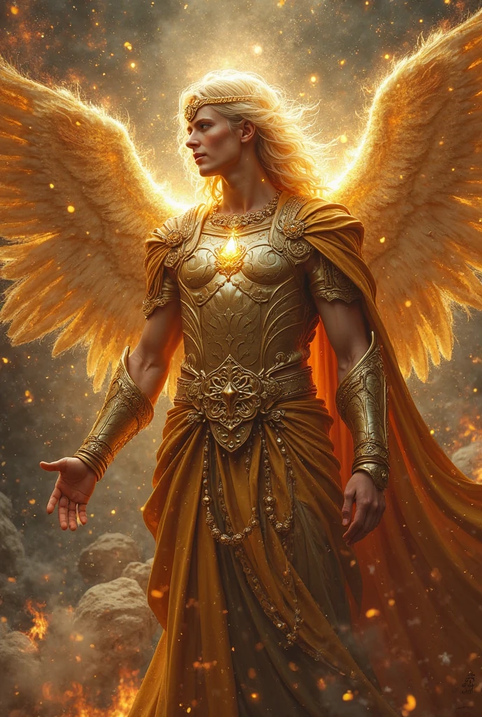 In Ezekiel 28:12-17, often interpreted as referring to Lucifer - SeaArt AI