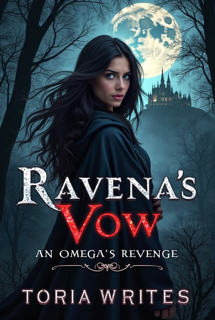 Book Cover Prompt for "Ravena’s Vow: An Omega’s Revenge" by Toria ...