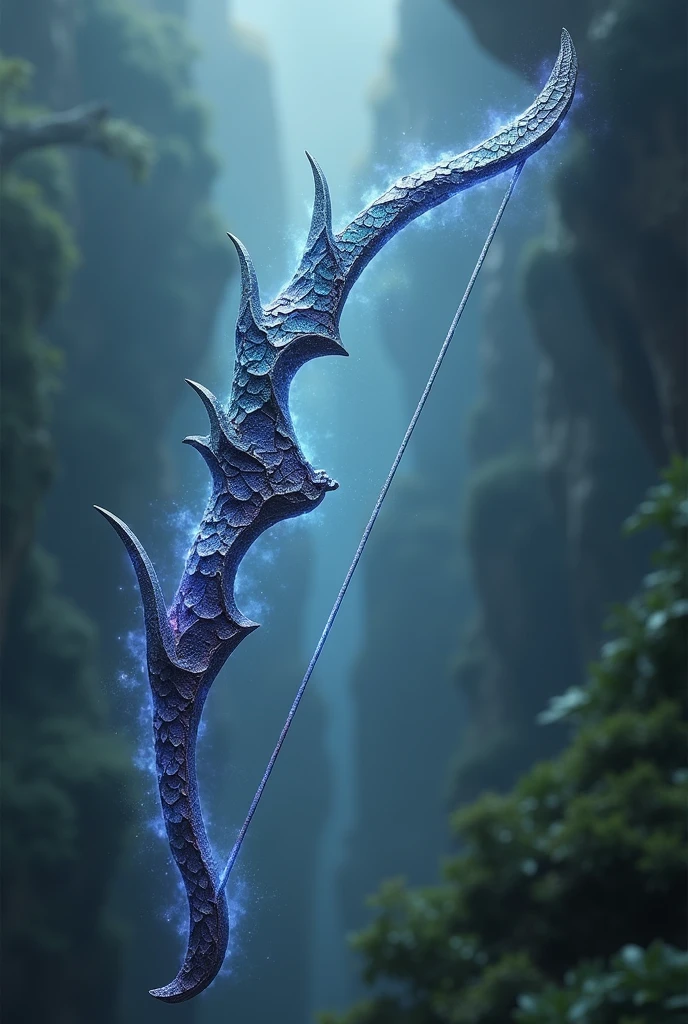Dragon Scale Bow Floating - SeaArt AI