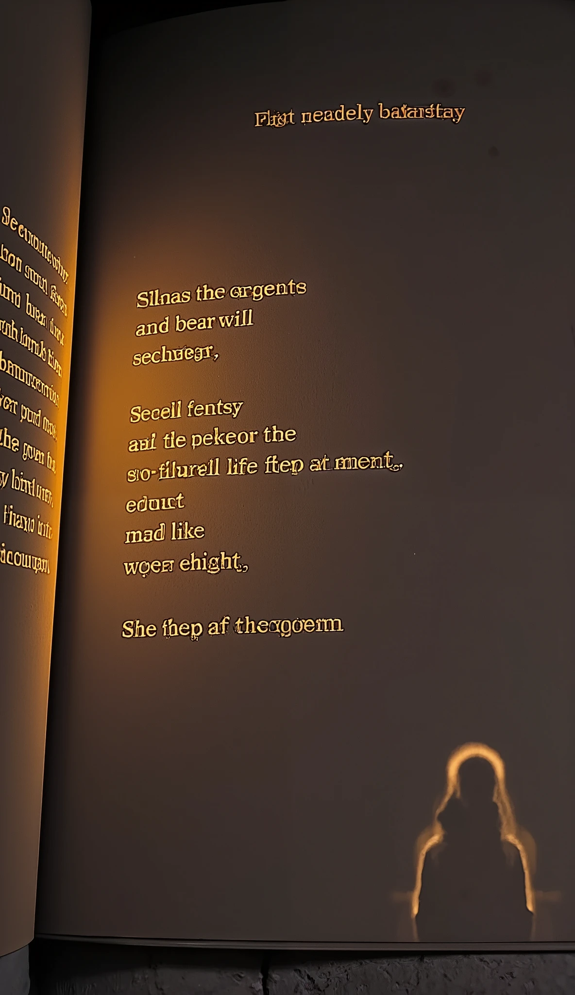 There is a book with a picture of a person in the background - SeaArt AI