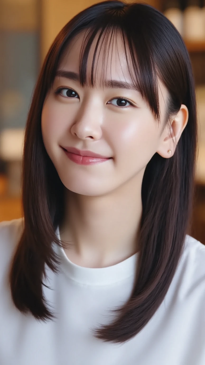 1 kawaii 18 year old Japanese girl。 close-up portrait of her upper body - SeaArt AI