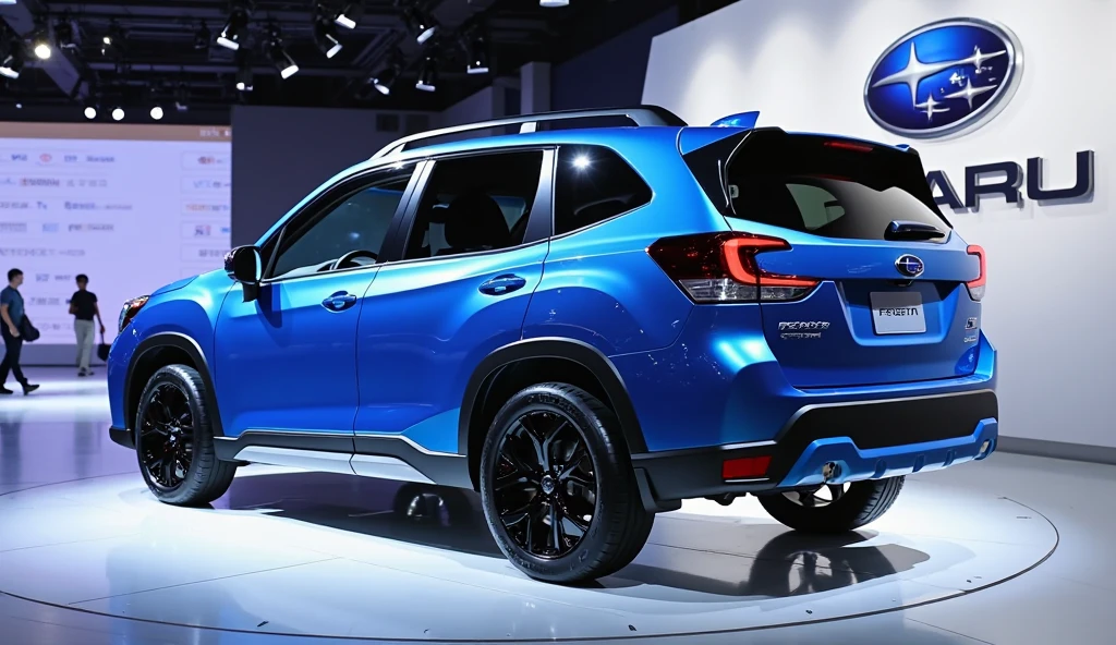 Visualize the (back side ) view of the 2026 Subaru Forester in Geyser ...