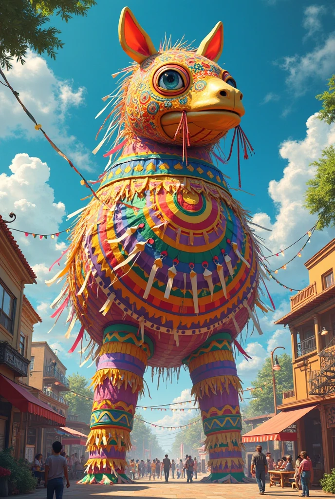 Giant piñata by Marrano Alcancia - SeaArt AI