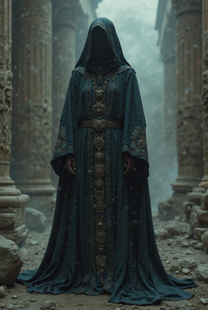 Create a picture of an outfit based on the oracle of the dead - SeaArt AI