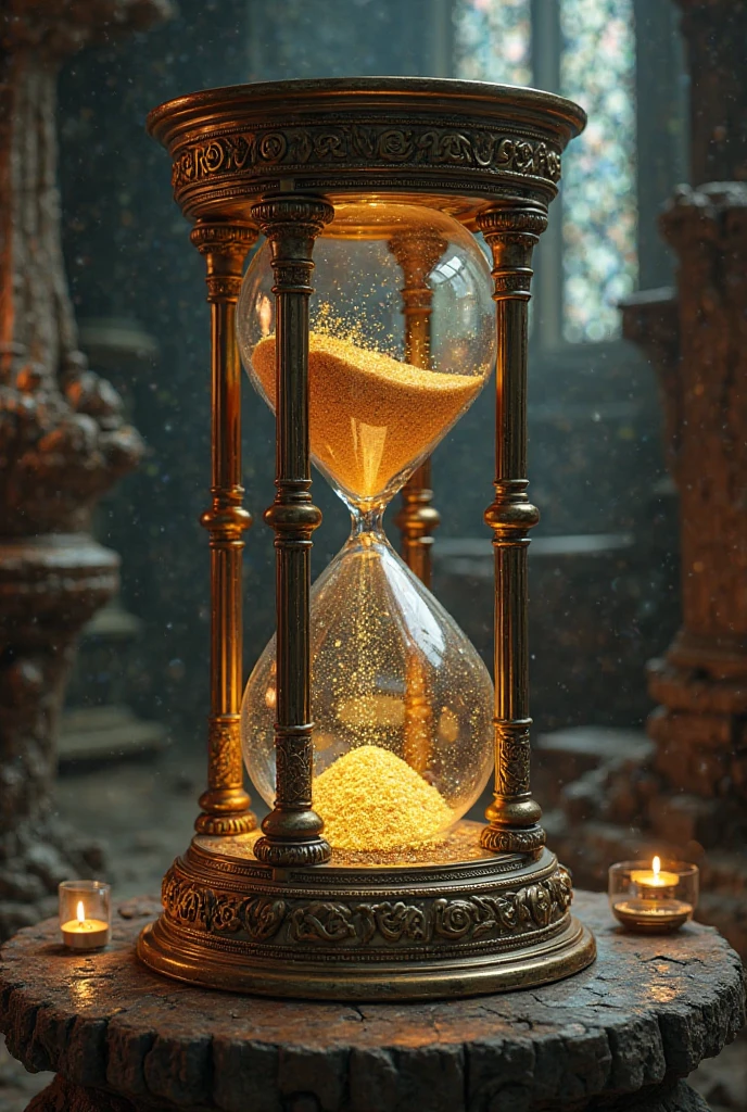 A legendary hourglass - SeaArt AI