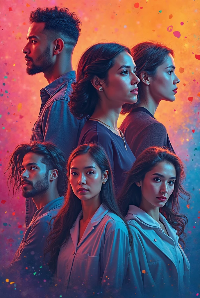 A cover book that shows talent people at workplace culture own AI technology - SeaArt AI