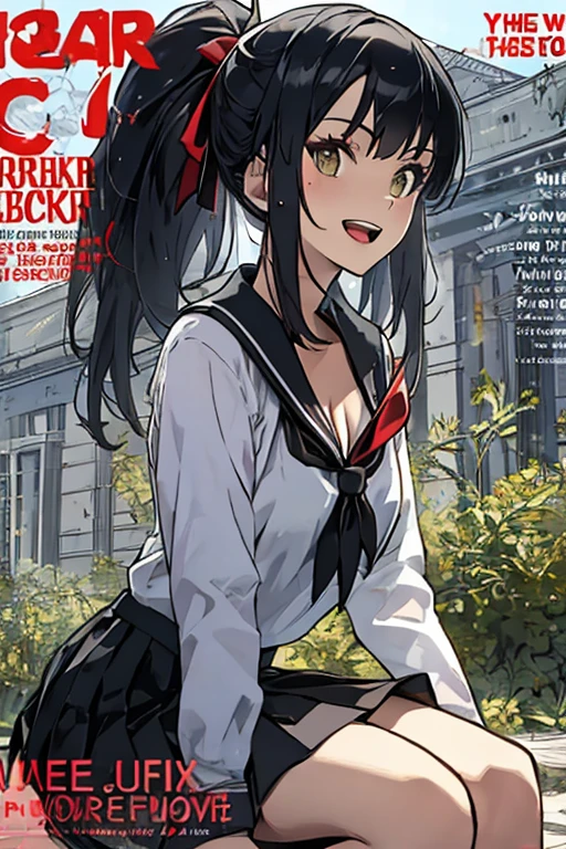 (mid breasts:1.3), (perky chest:1.3), (pointed chest:1.2), (gun ...