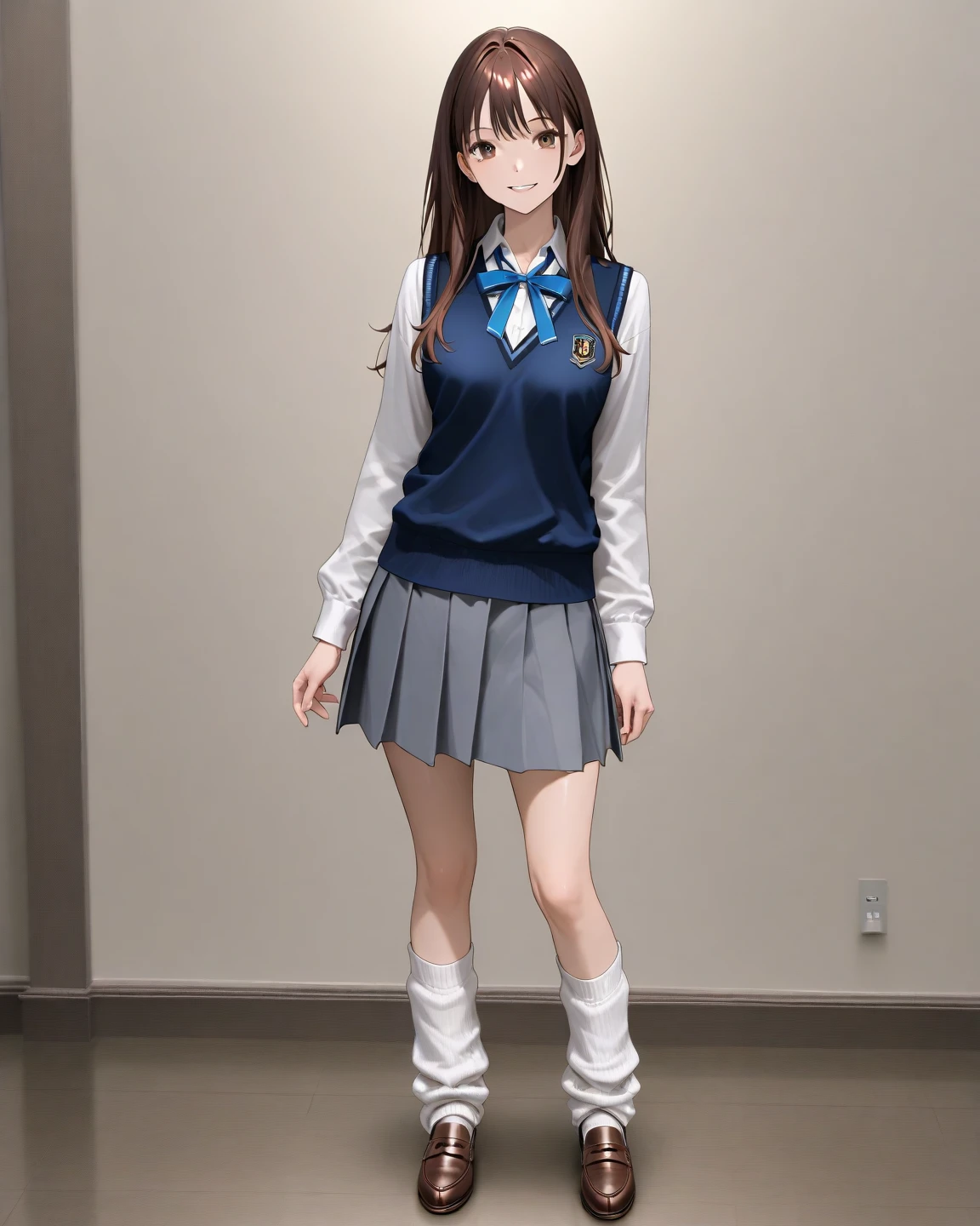 Meet up in Shibuya brown eyes、full body、high school girl model - SeaArt AI