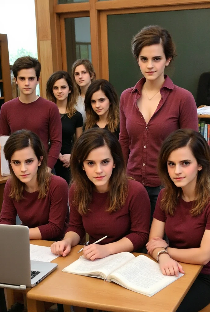 A group of students - SeaArt AI
