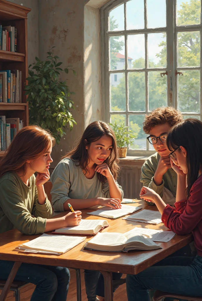 Students think - SeaArt AI