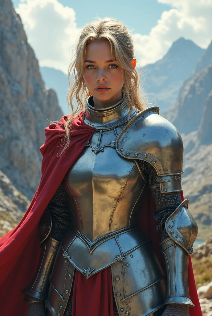 Knight girl with my face - SeaArt AI