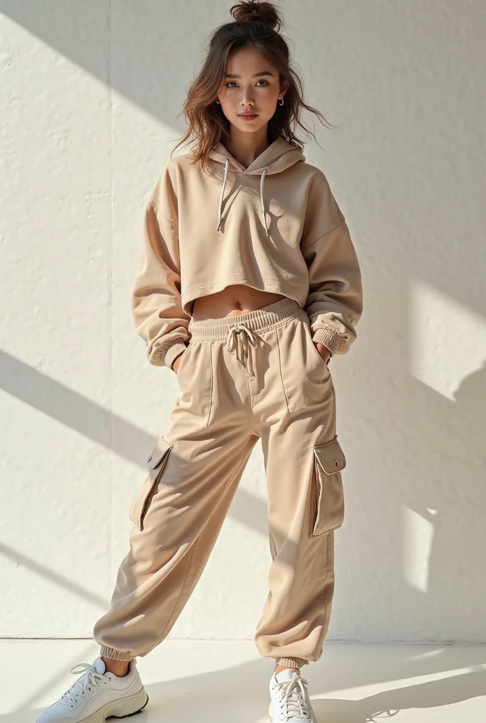 Prompt for a Stylish Persian age Female Model: "A young and trendy ...