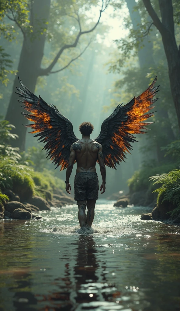 "A haunting, hyper-realistic 4D rendering of a surreal and emotional ...