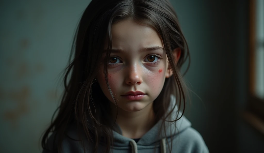 A highly detailed and realistic full-body portrait of a age girl ...